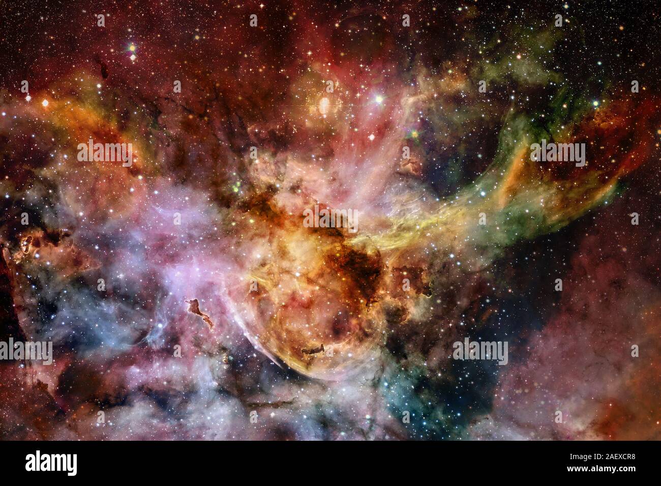 Awesome space background. Elements of this image furnished by NASA ...