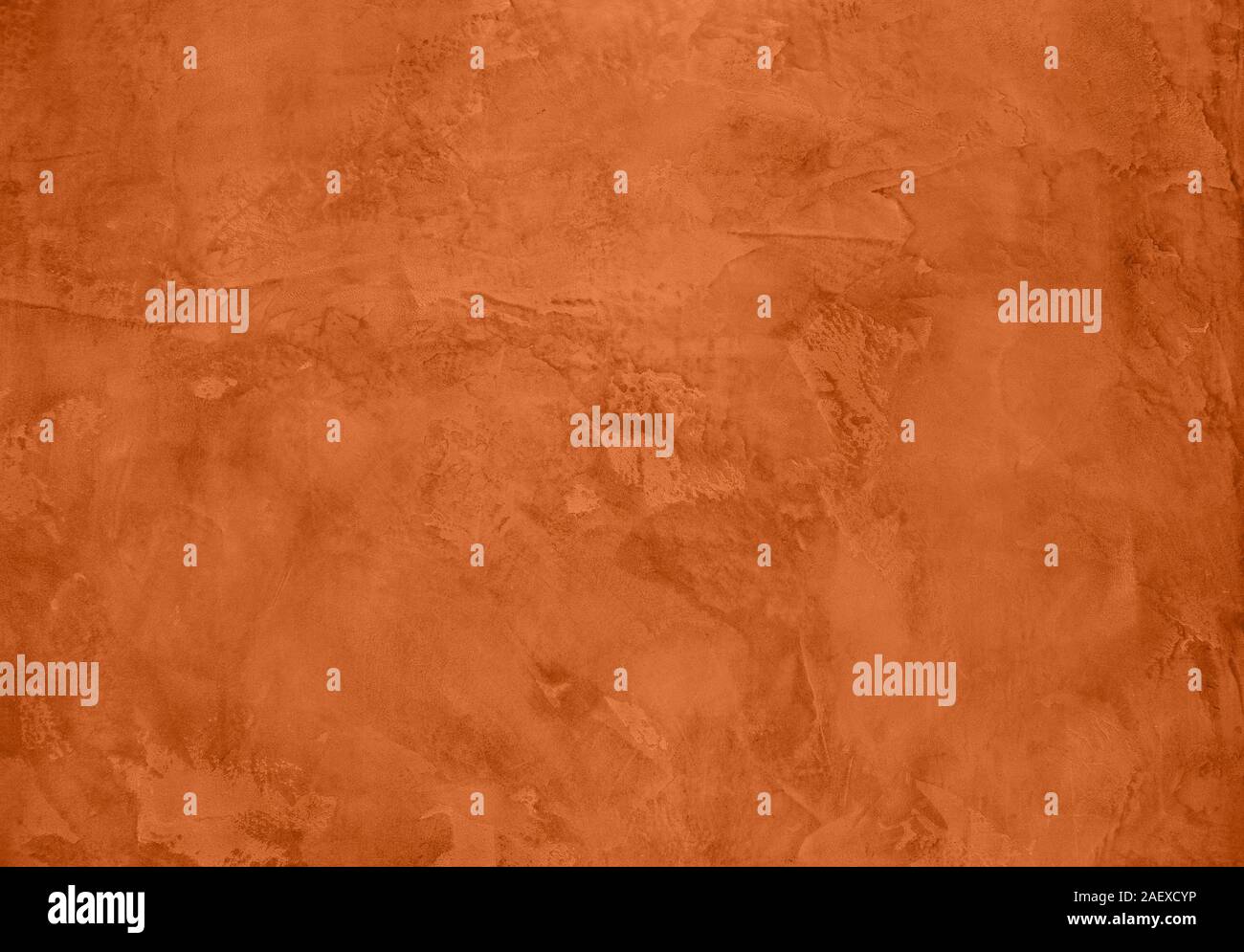 Saturated orange colored low contrast Concrete textured background with ...