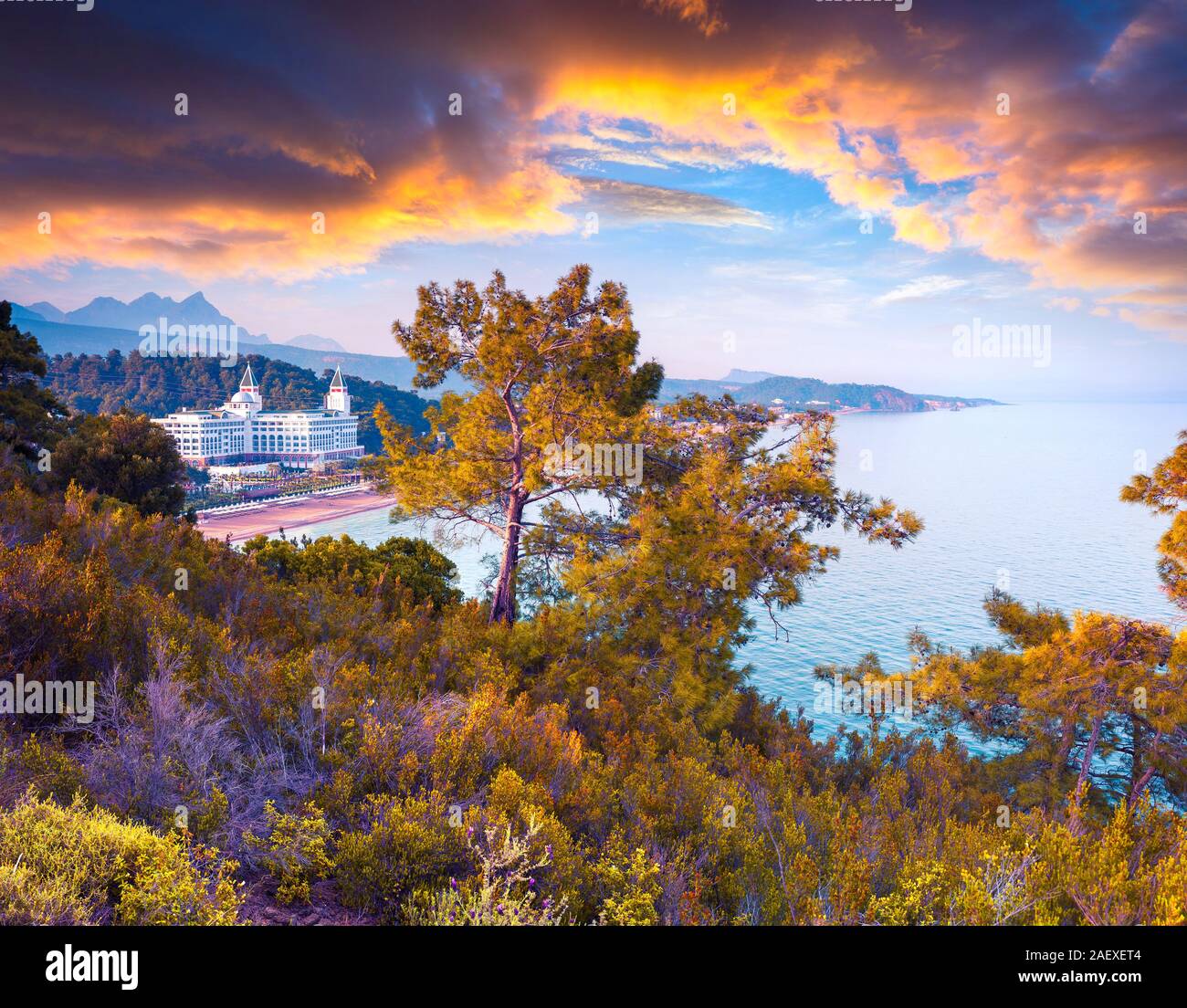 Antalya province turkey awesome background hi-res stock photography and ...