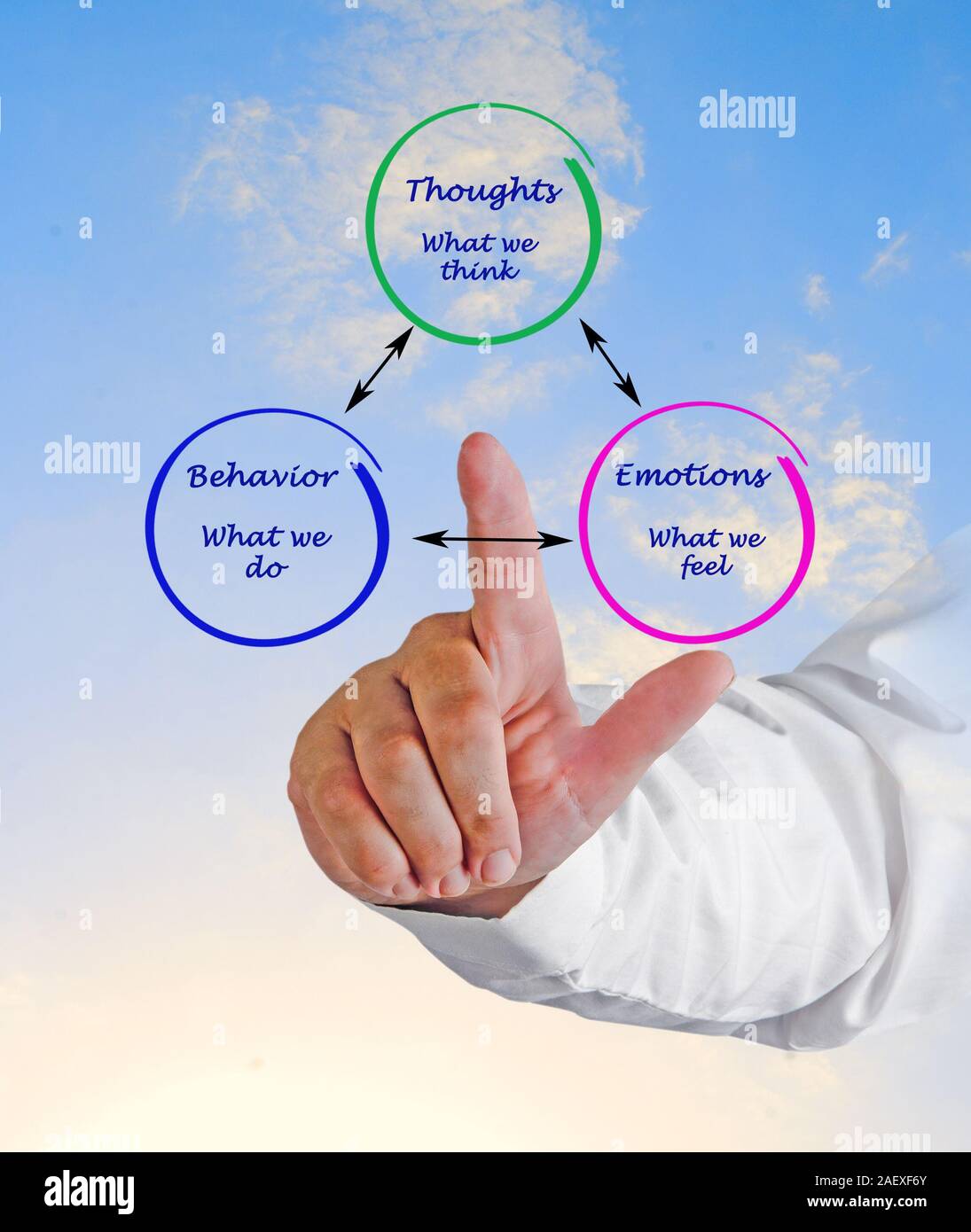Relationship between cognition, emotions, and behavior Stock Photo - Alamy Relationship between cognition, emotions, and behavior Stock Photo - Alamy