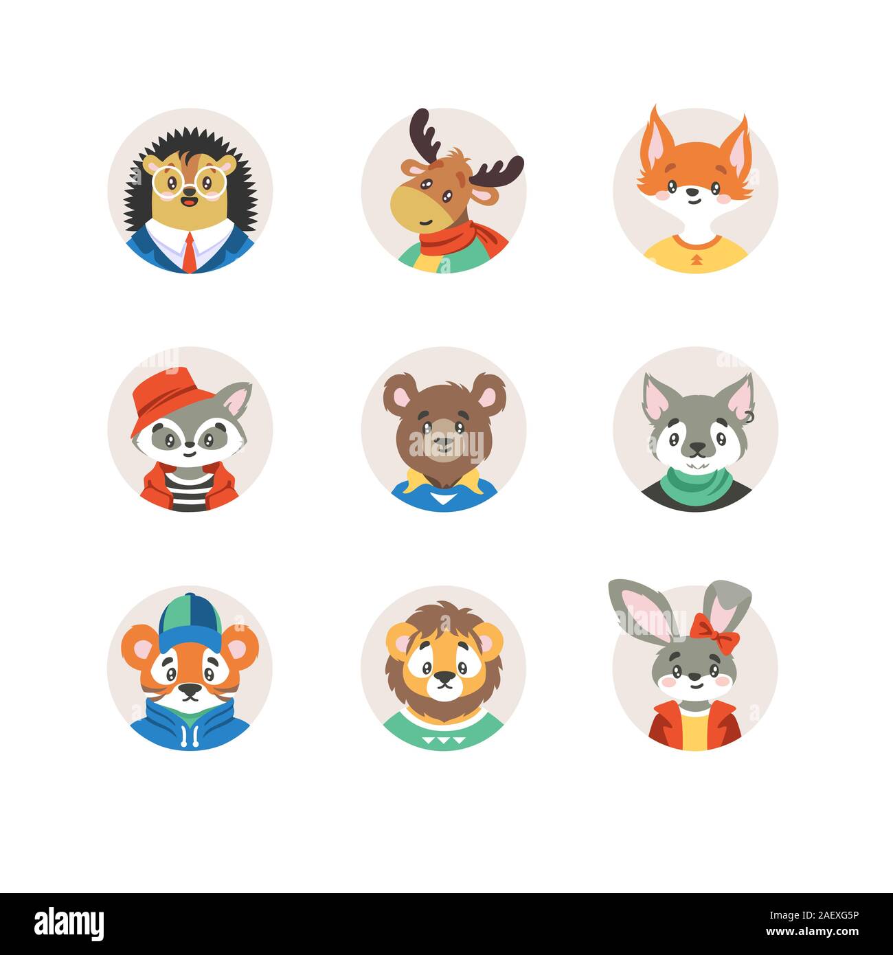 Animals Wearing Clothes Portraits