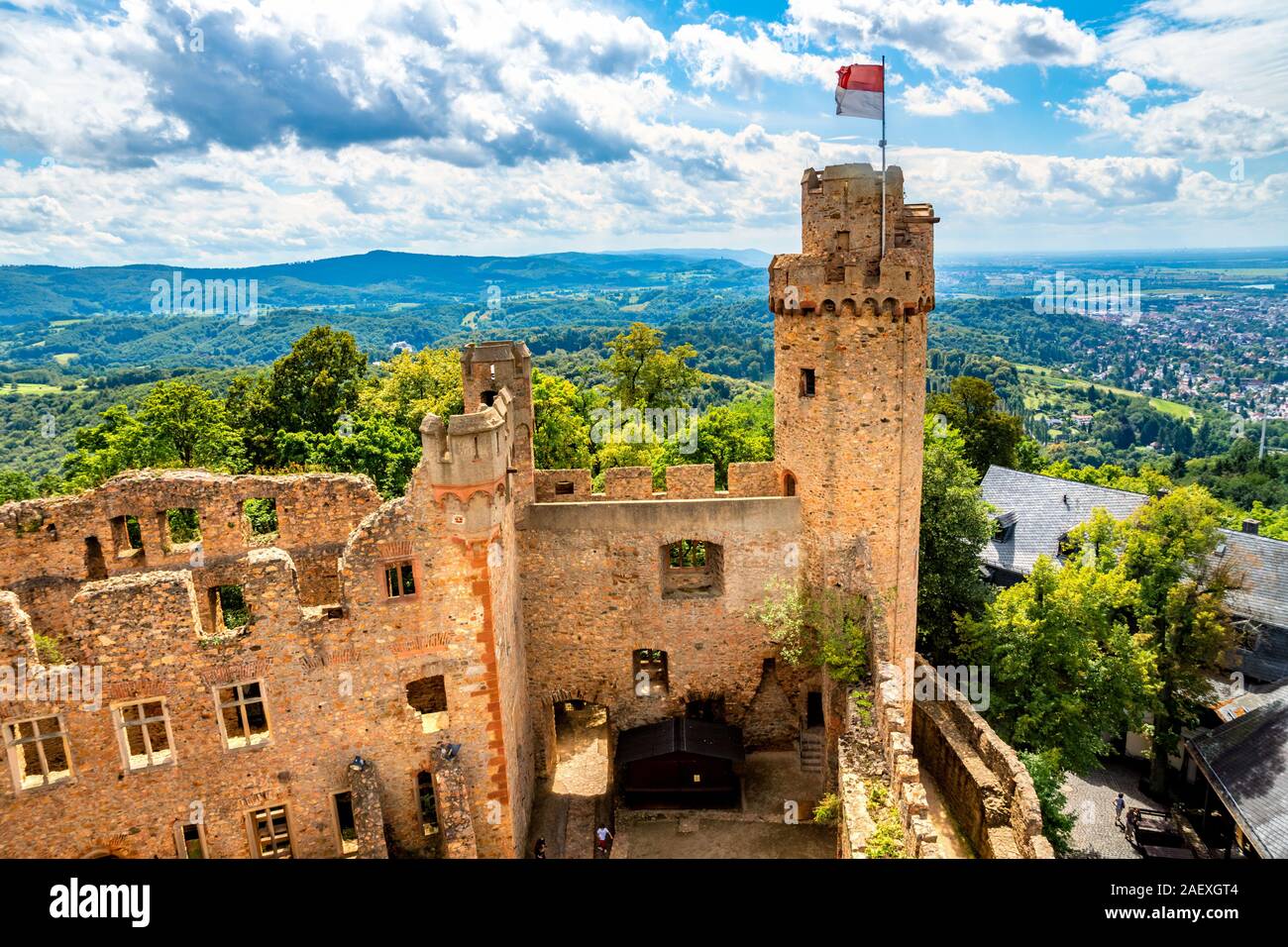 Auerbach Castle in Bensheim, Germany Stock Photo - Alamy