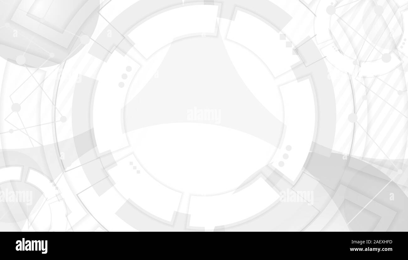 Gray abstract background with translucent geometric shapes Stock Vector ...