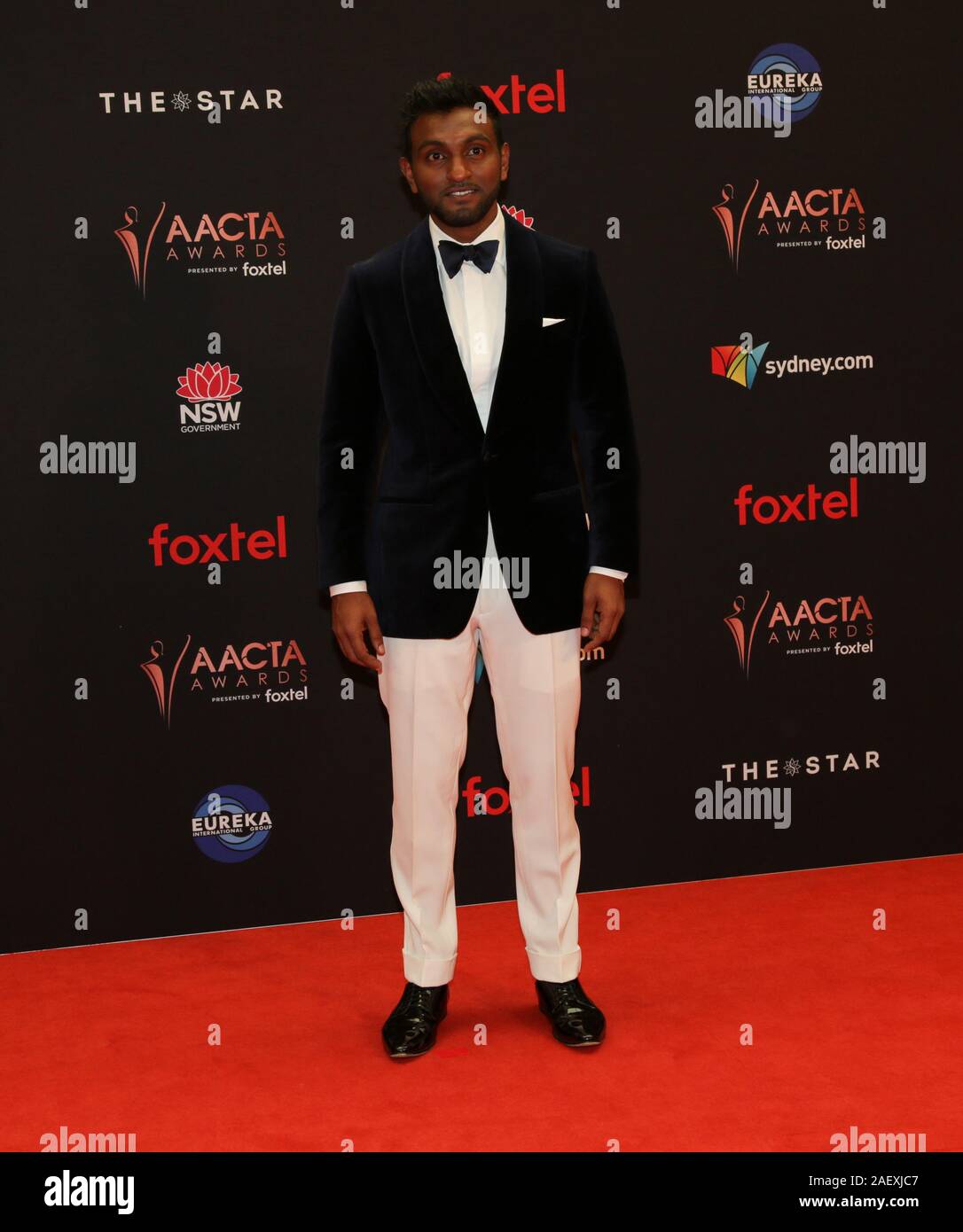 Nazeem Hussain attends the 2019 AACTA Awards Presented by Foxtel at The ...