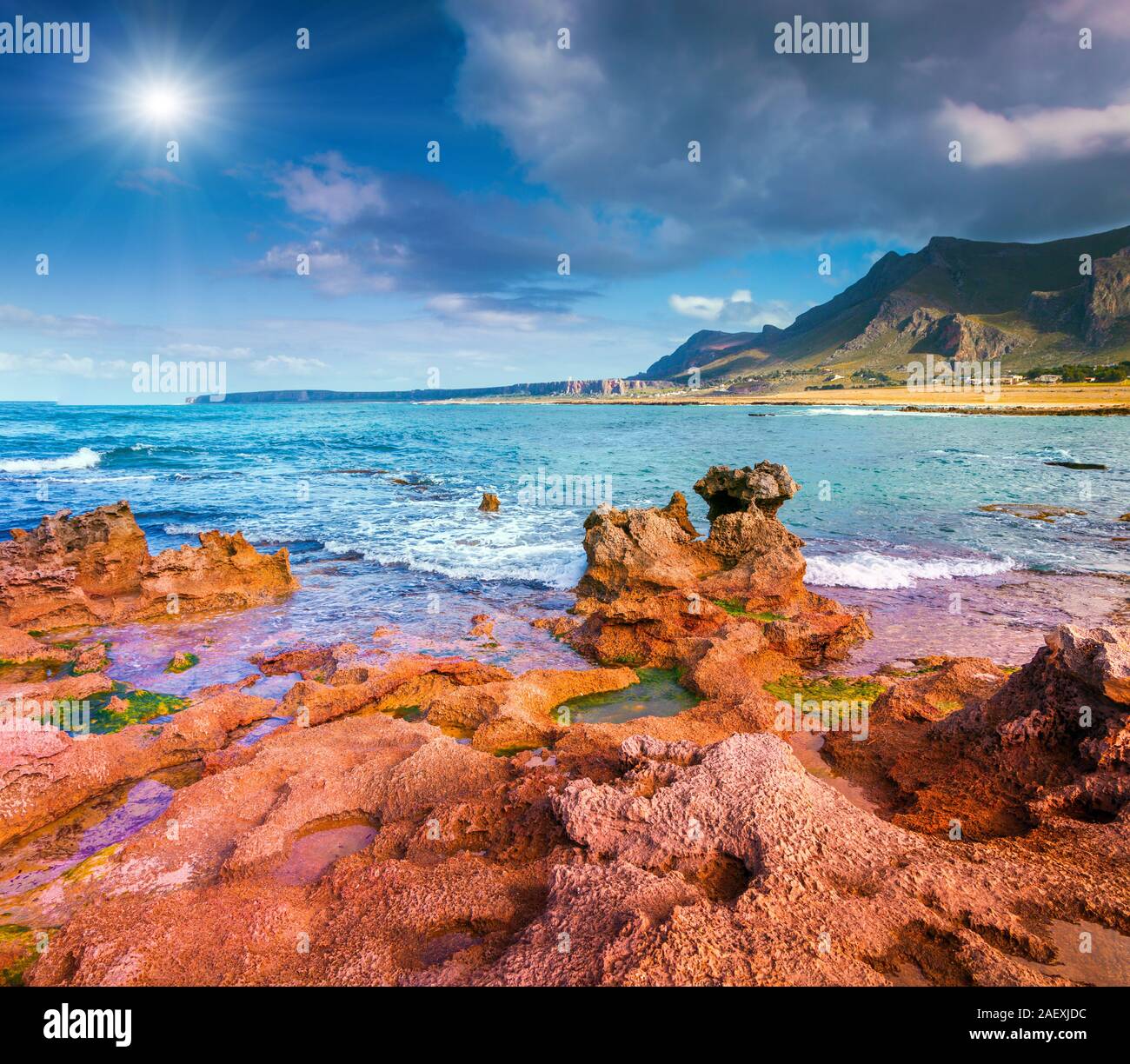 Monte cofano nature reserve hi-res stock photography and images - Alamy