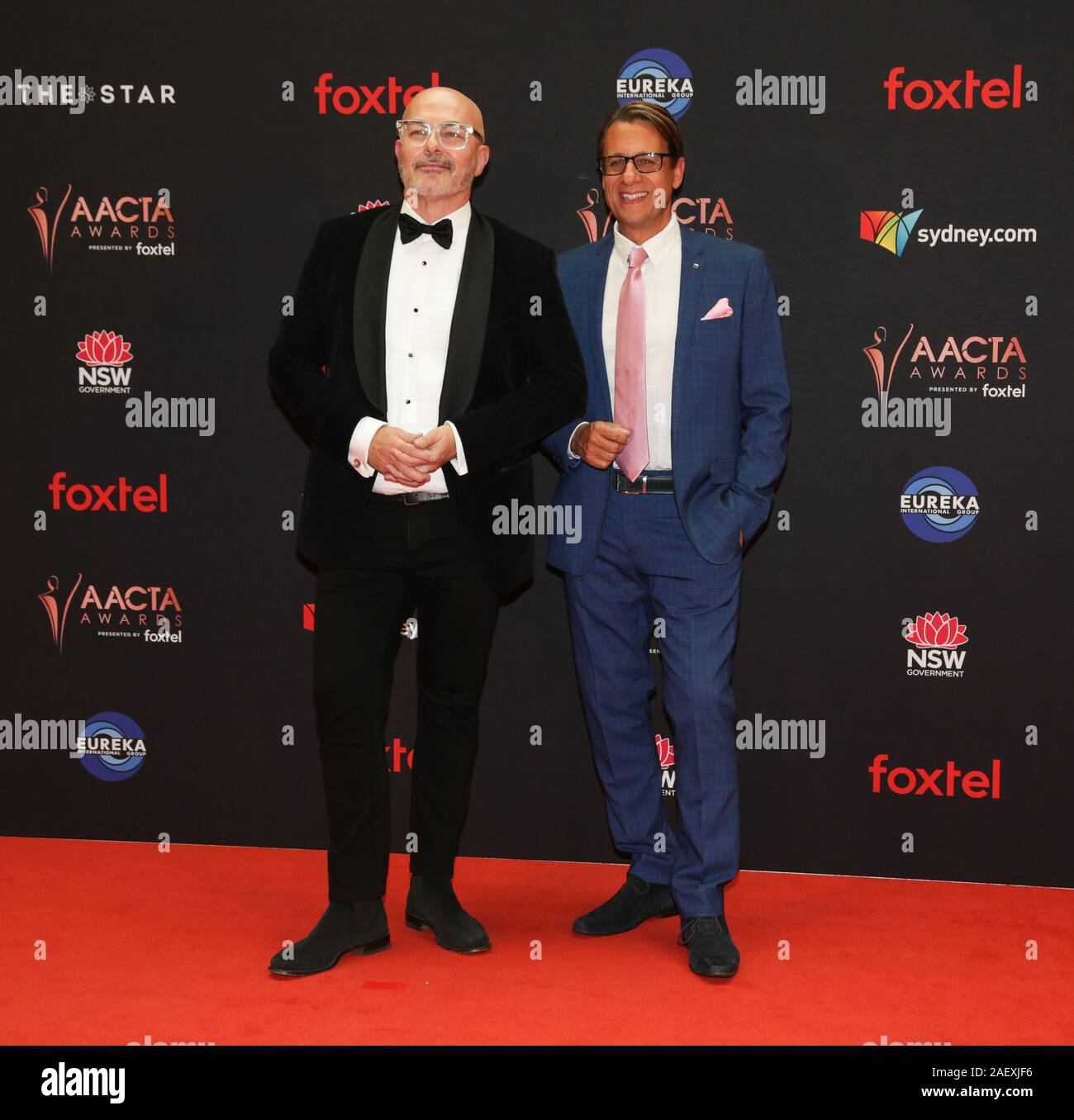 Neil Whitaker & Andrew Winter attend the 2019 AACTA Awards Presented by ...