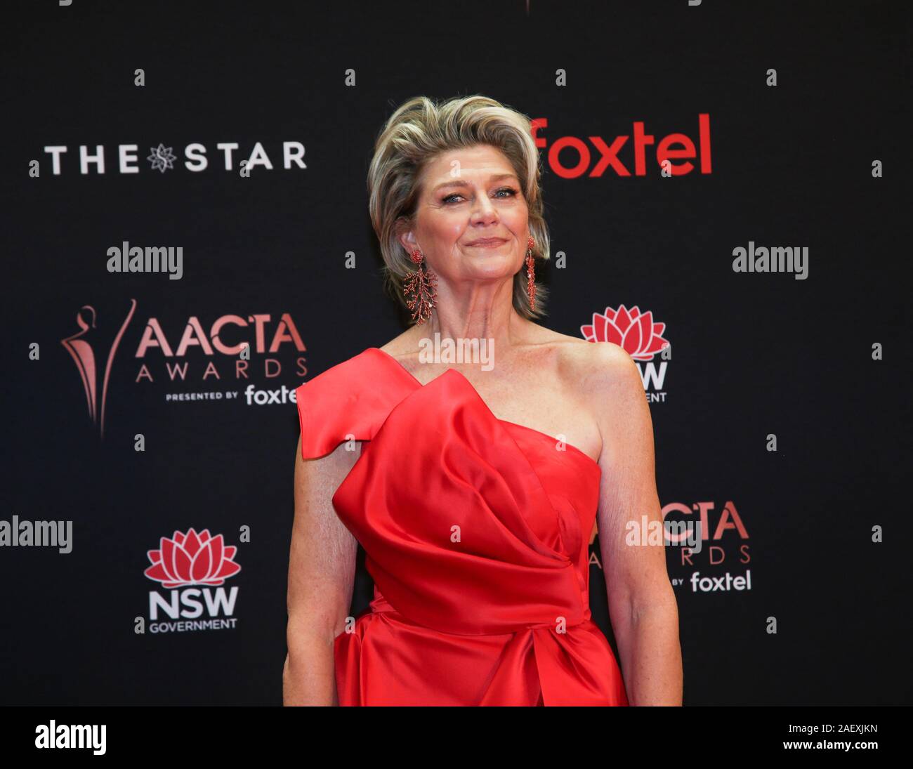 Tina Bursill attends the 2019 AACTA Awards Presented by Foxtel at The ...
