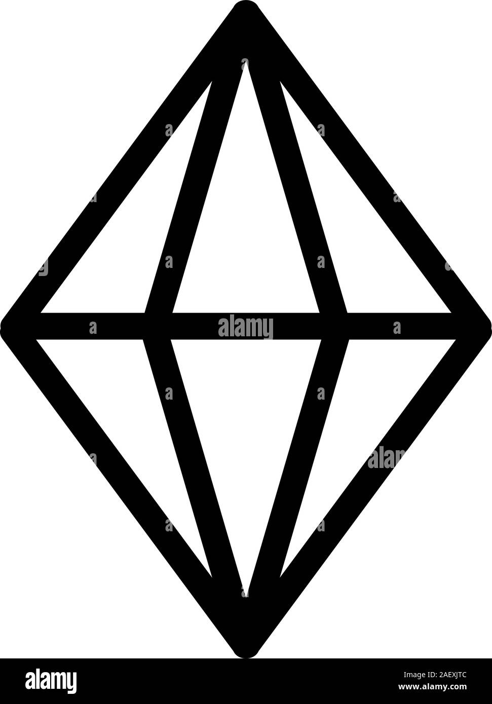 Amber crystal isolated Stock Vector Images - Alamy