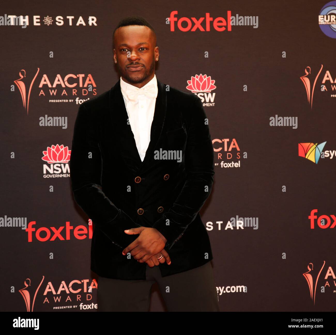 Tim Omaji (Timomatic) attends the 2019 AACTA Awards Presented by Foxtel ...