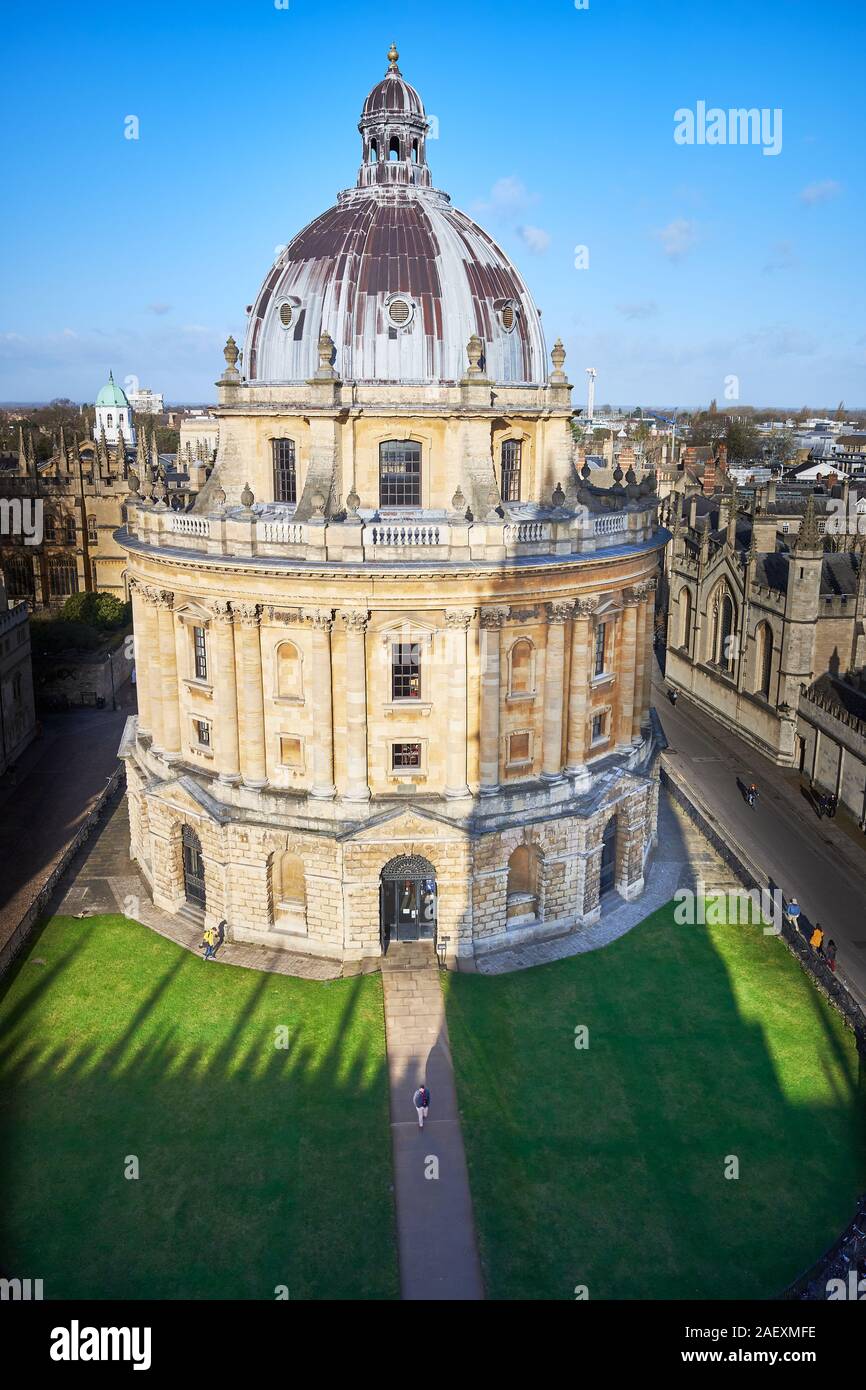 Radcliffe Camera, Bodleian library, Oxford university, England Stock ...