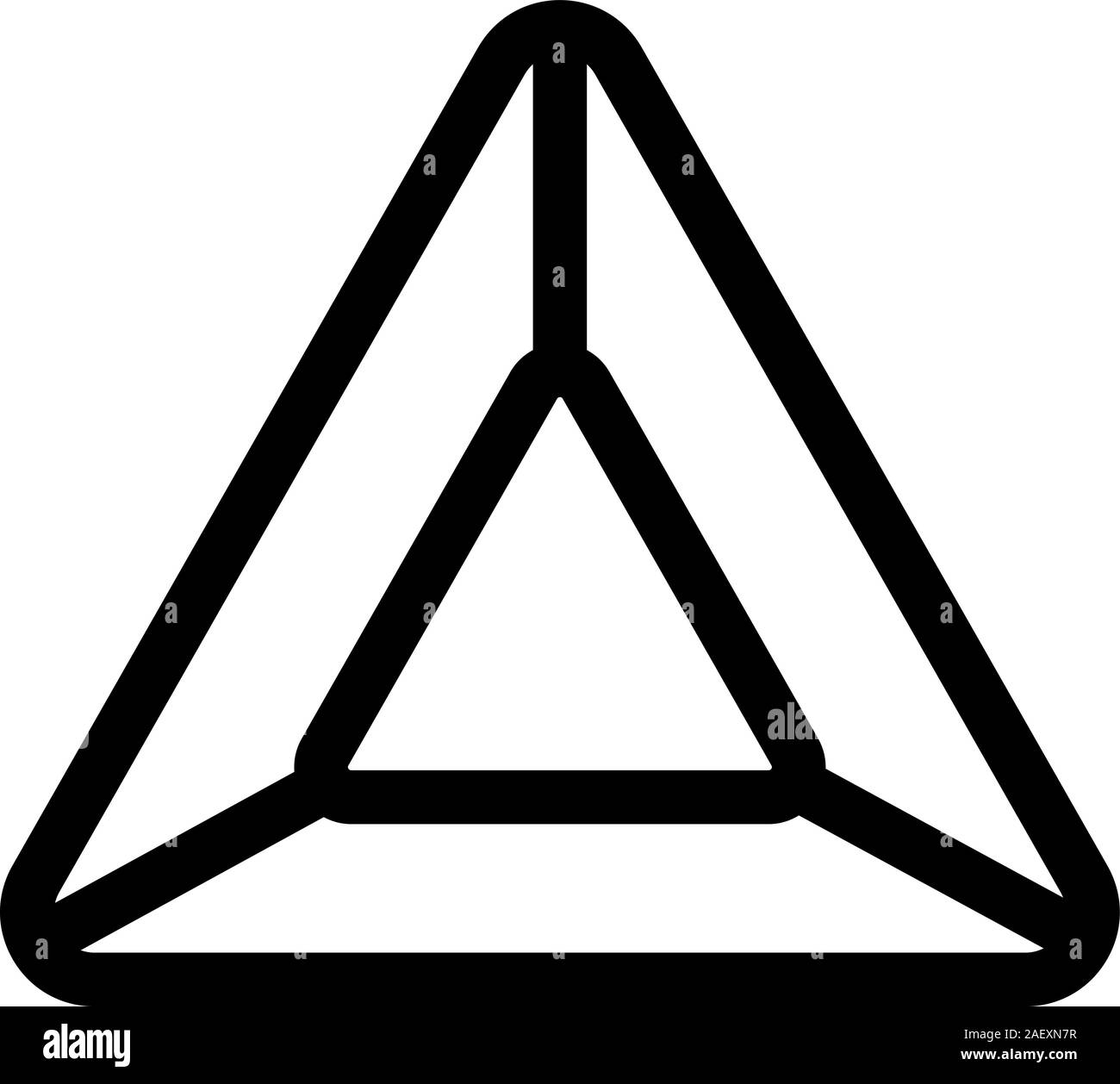 Amber icon vector. Isolated contour symbol illustration Stock Vector ...