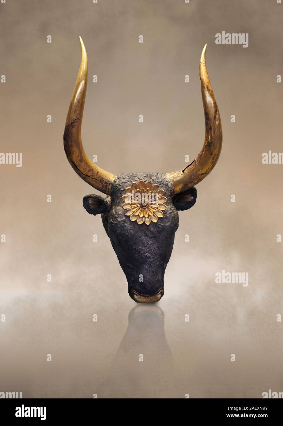 Mycenaean bull hi-res stock photography and images - Alamy