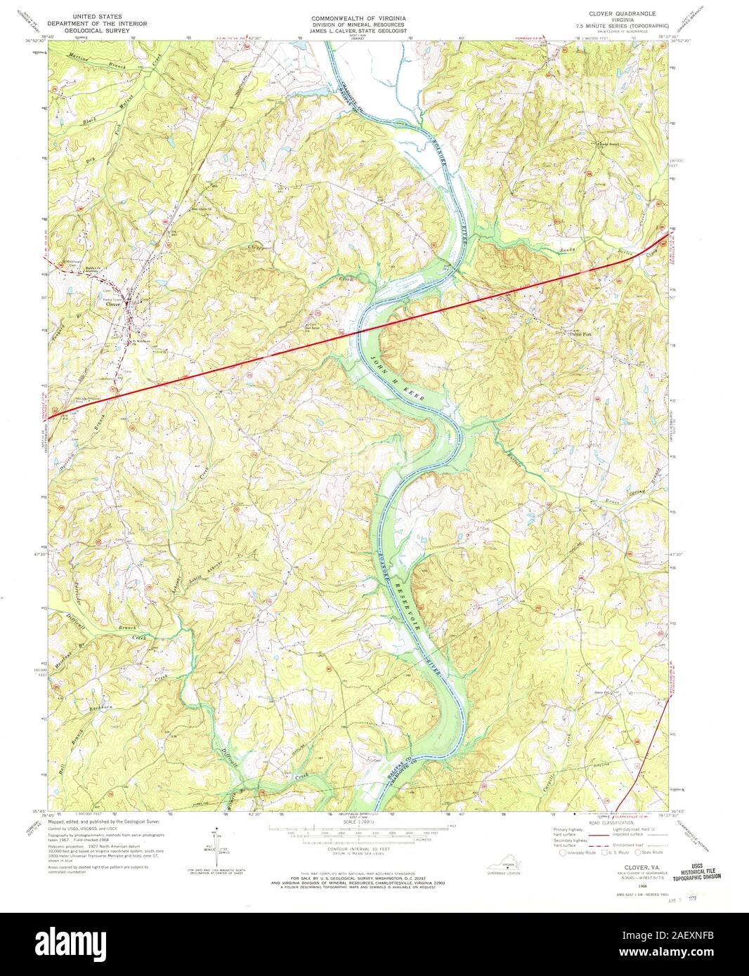 VA Clover 184587 1968 24000 Stock Photo - Alamy