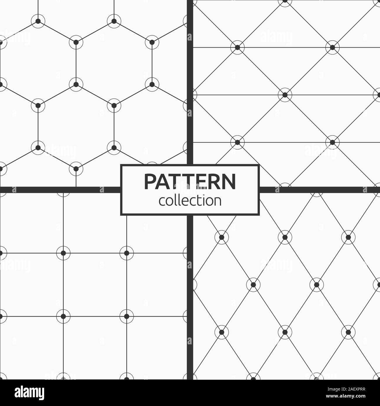 Set geometric shapes connected Stock Vector Images - Alamy