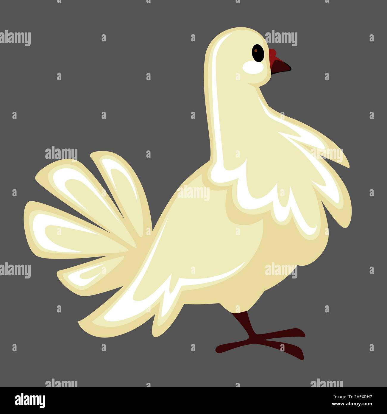 Fluffed Stock Vector Images - Alamy