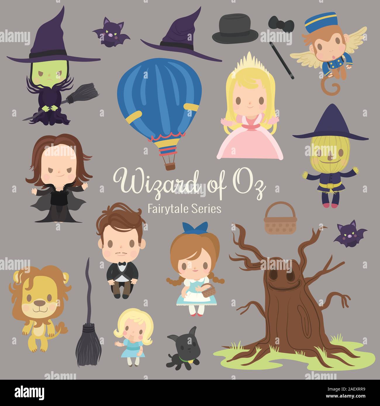 Wizard oz monkey Stock Vector Images - Alamy