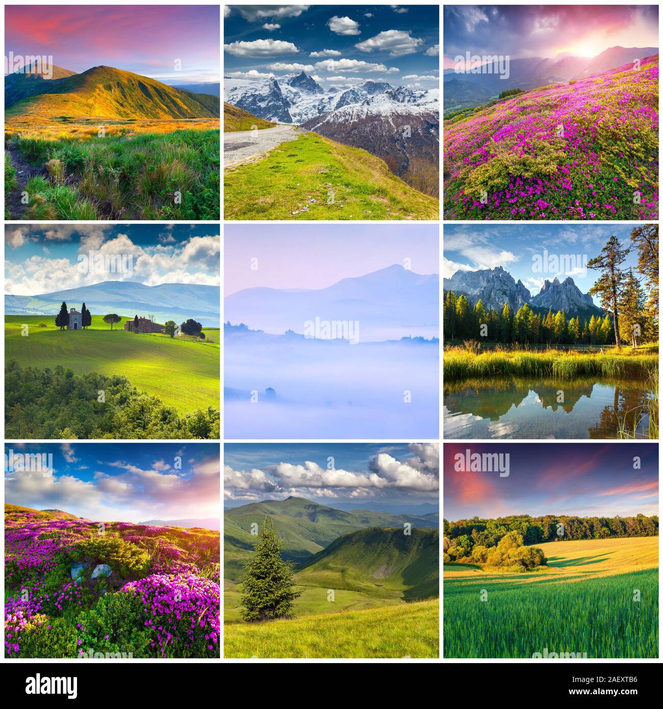 Landscapes with water Cut Out Stock Images & Pictures - Alamy