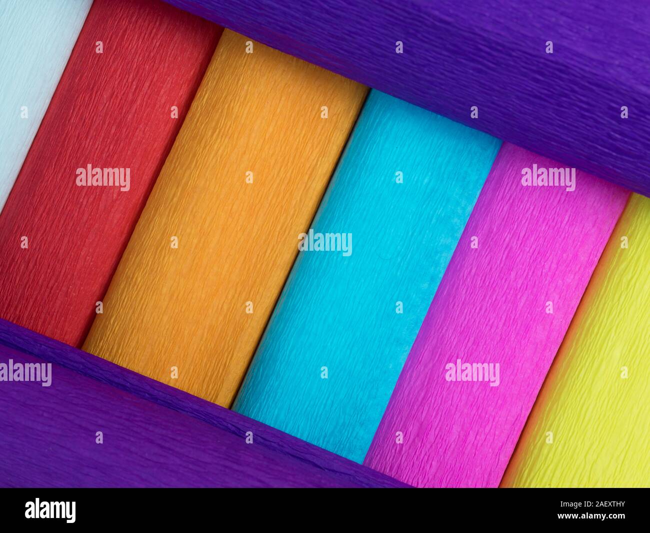 background color crepe paper rolls Stock Photo - Alamy