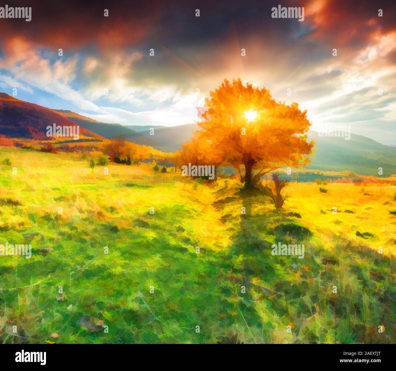 Autumn Paintings Loneliness