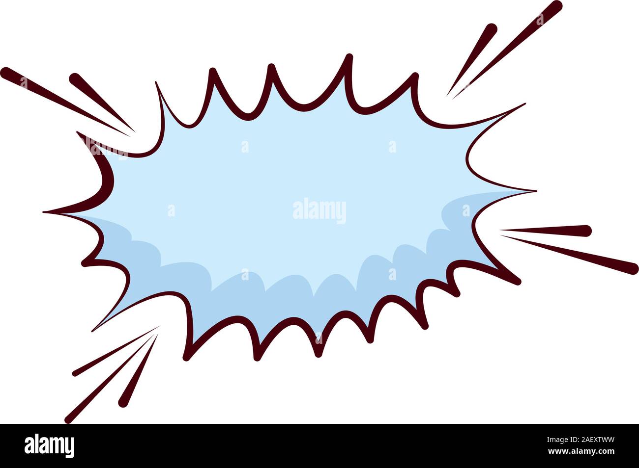 Comic Burst High Resolution Stock Photography and Images - Alamy