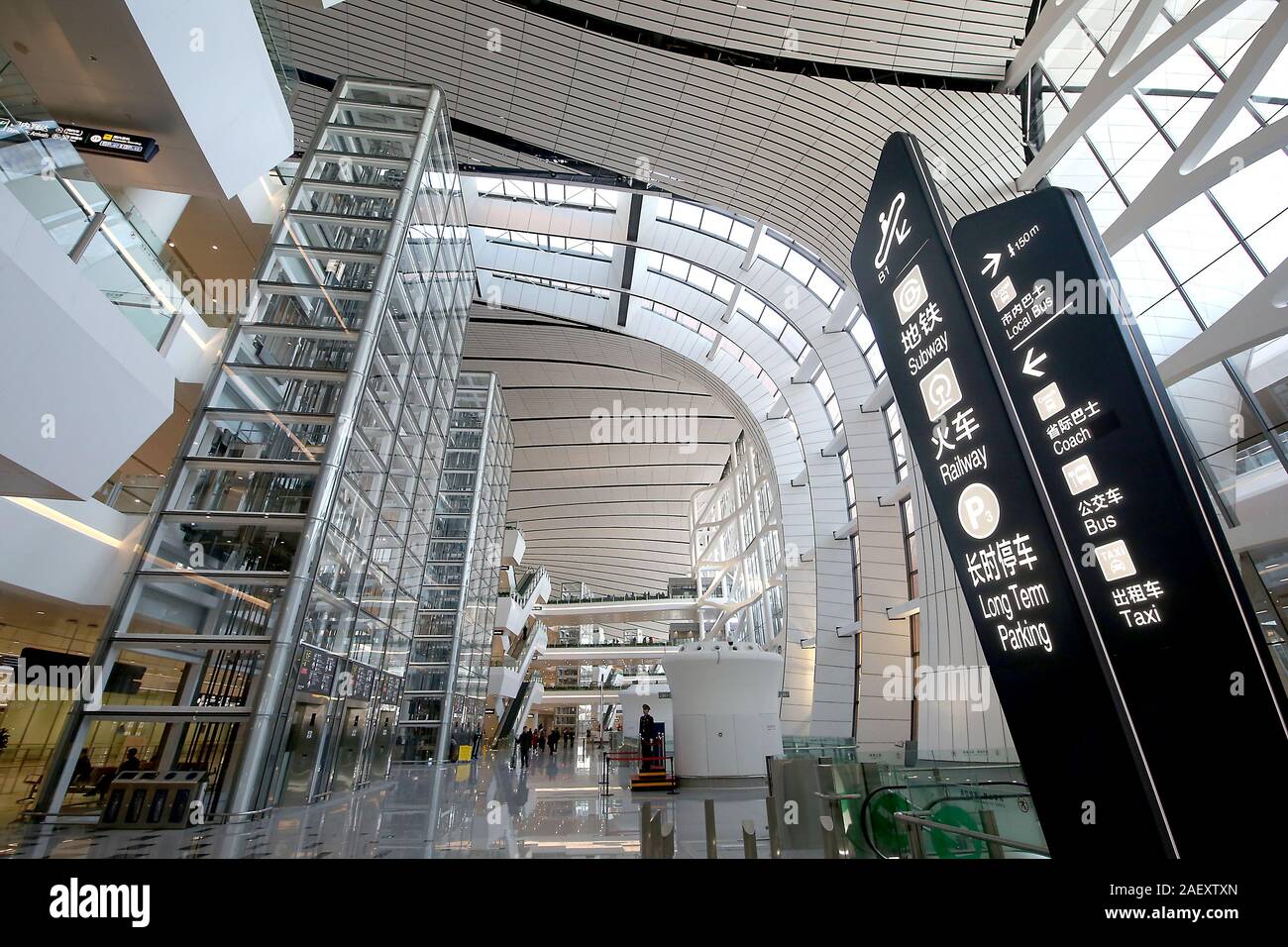 Beijing, China. 11th Dec, 2019. Foreign and Chinese journalists are ...