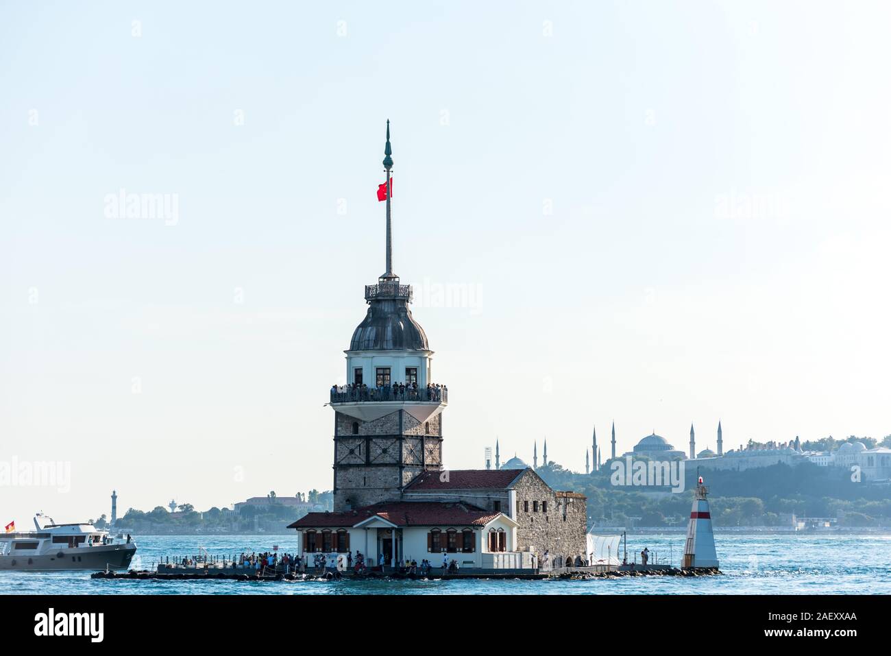 The Maiden's Tower, also known as Leander's Tower since the medieval ...