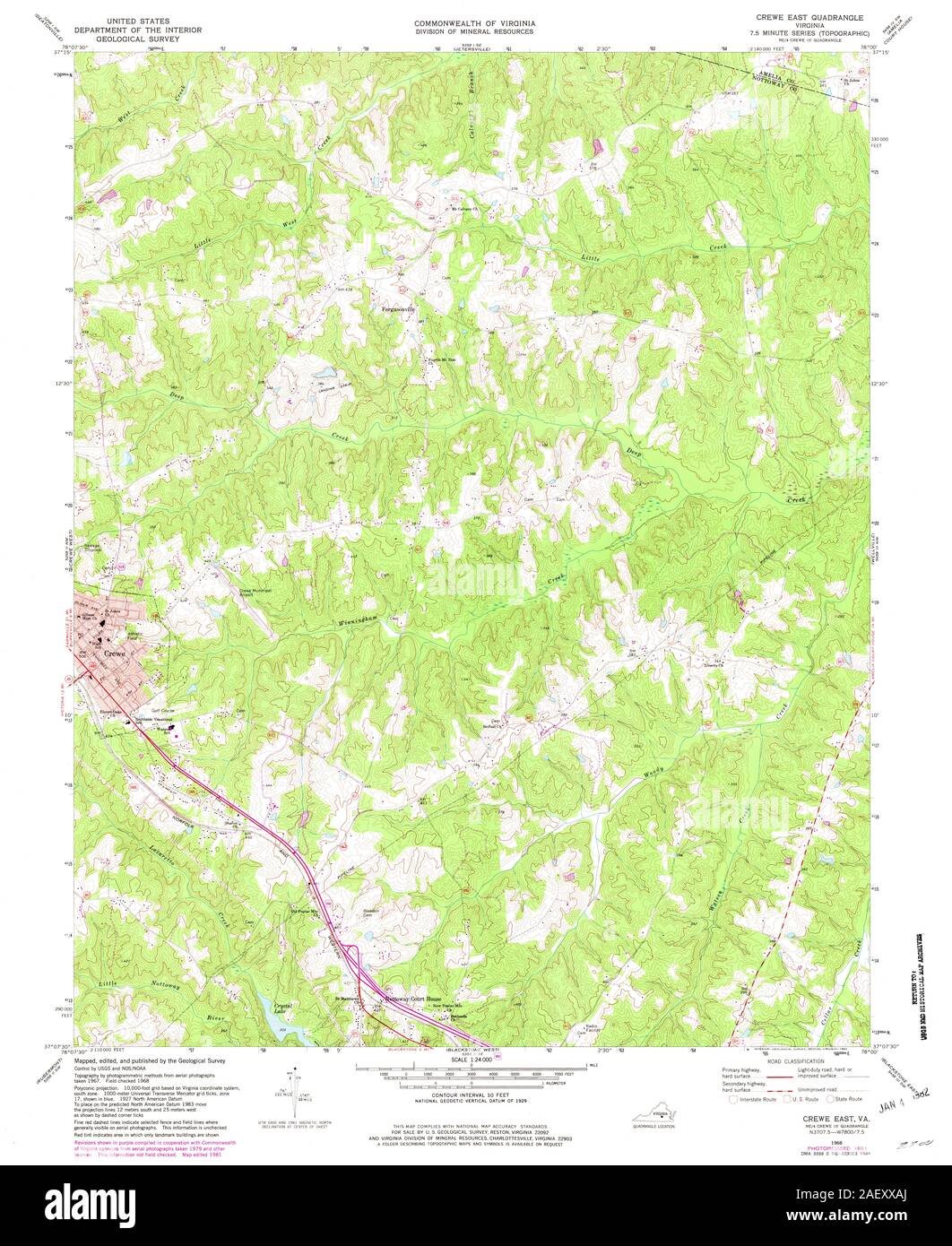 Map Of Crewe High Resolution Stock Photography and Images - Alamy