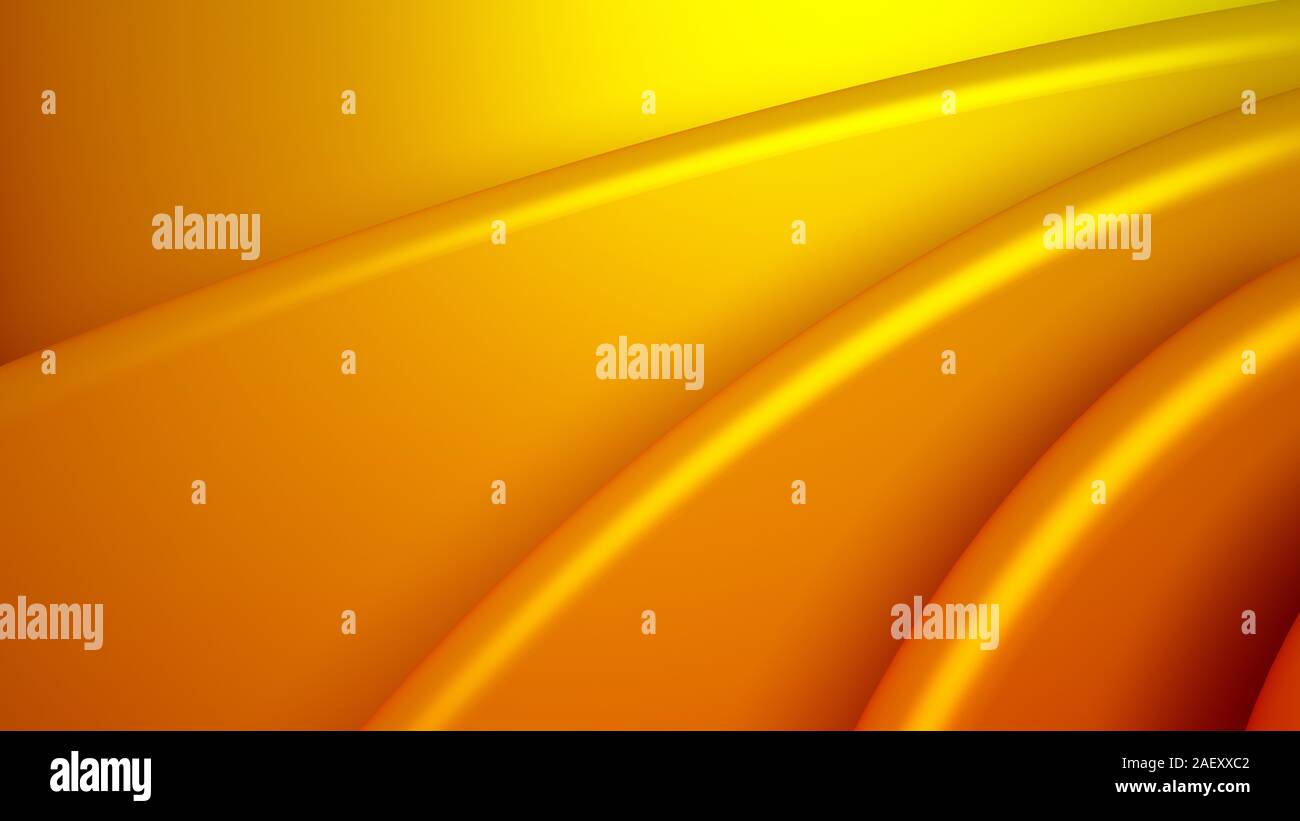 Orange background. 3d rendering 3d illustration Stock Photo - Alamy
