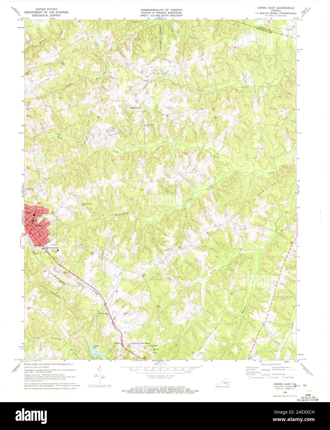 Map of crewe hi-res stock photography and images - Alamy