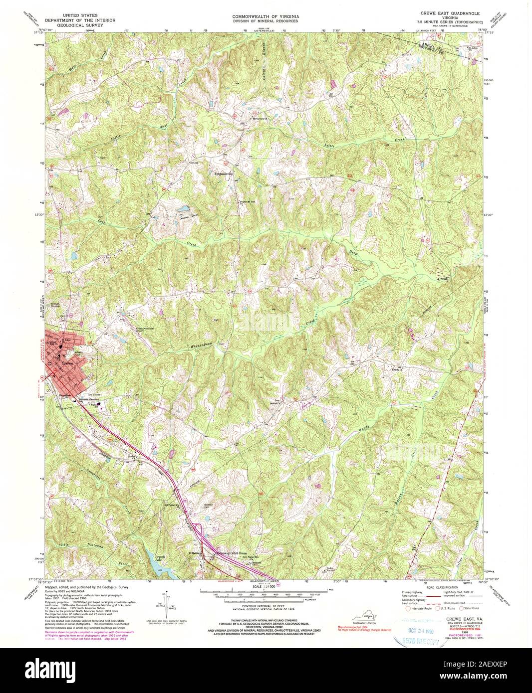 Crewe map hi-res stock photography and images - Alamy