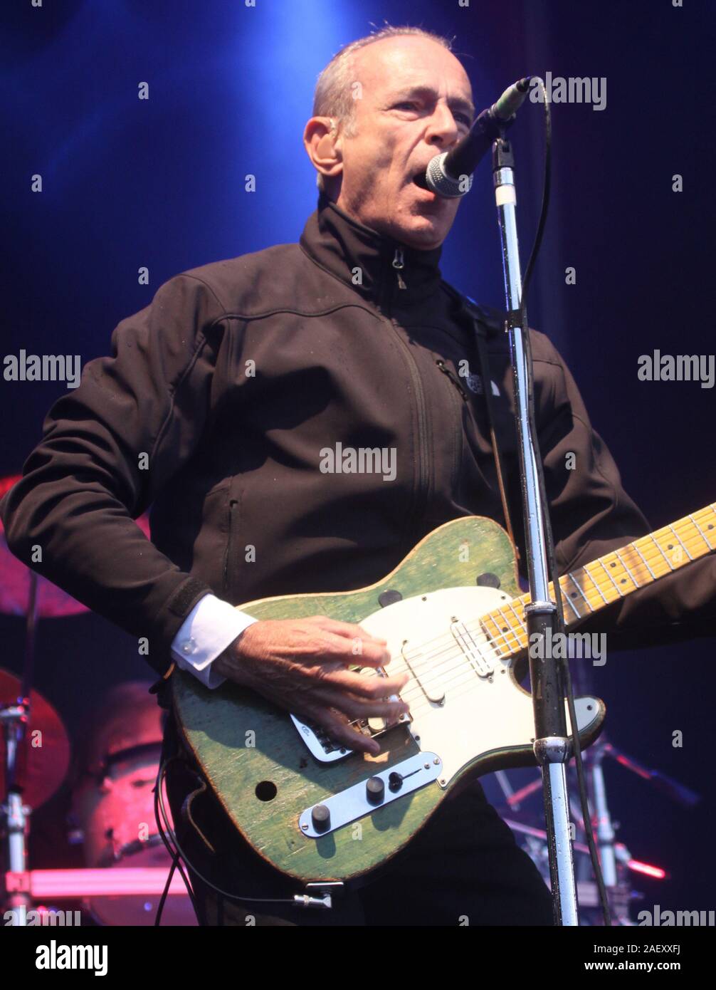 Status Quo perform a Jubilee concert at speke hall in Liverpool Stock ...