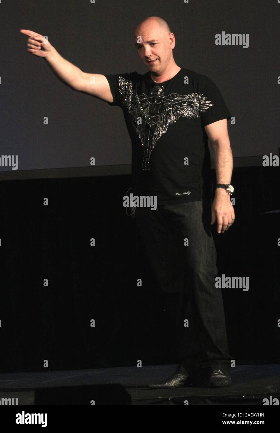 Liverpool,uk Medium Joe Power at Liverpool Epstein Theatre credit Ian ...