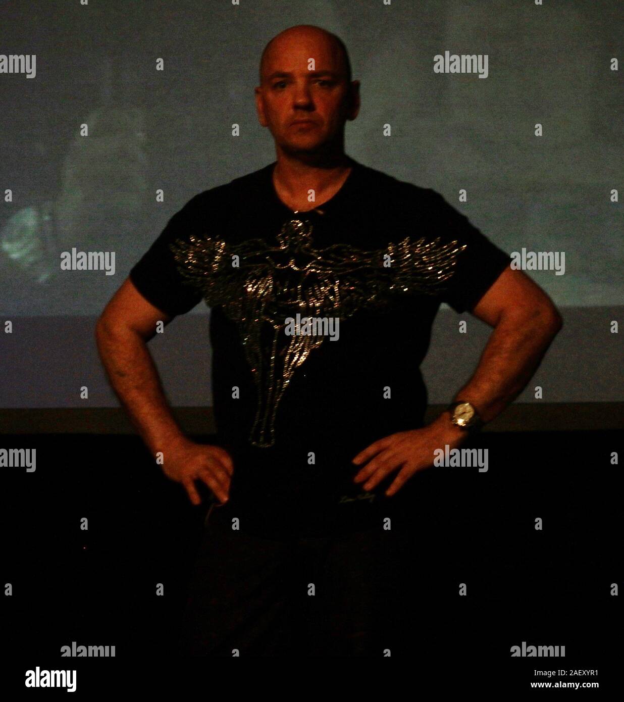 Liverpool,uk Medium Joe Power at Liverpool Epstein Theatre credit Ian ...