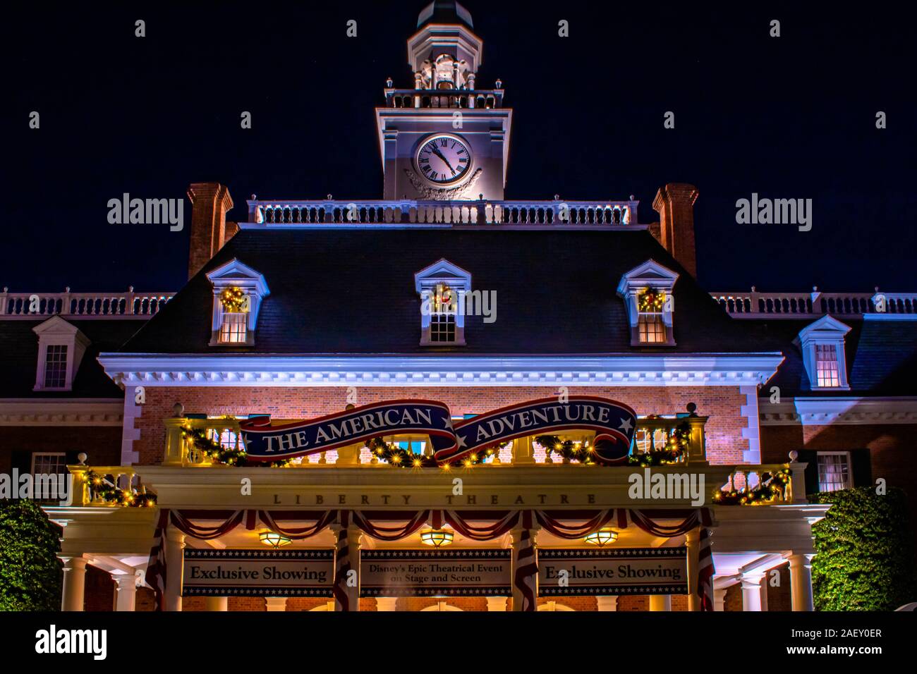 Orlando, Florida. December 06, 2019. Partial view of The American ...