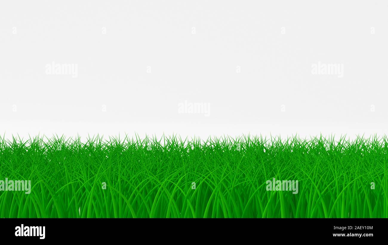 Grass abstract background. 3d rendering, 3d illustration Stock Photo ...