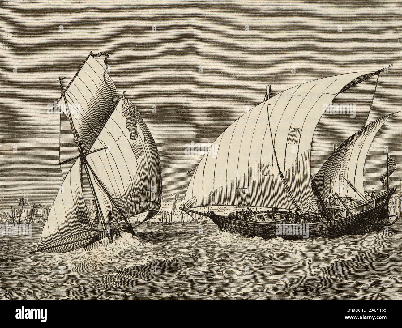 Slave ships hi-res stock photography and images - Alamy