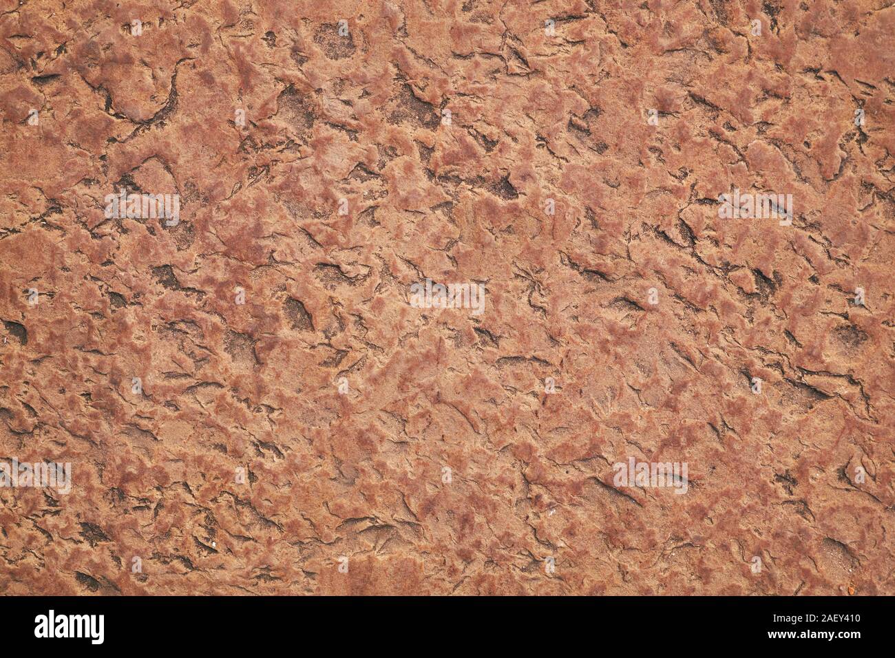 Red and Orange antique Stone Texture with dent and scratches. Stone ...