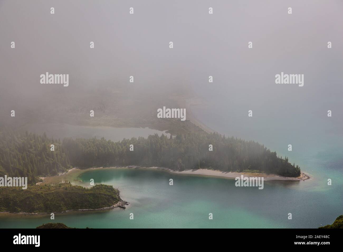 Fogo crater lake hi-res stock photography and images - Alamy
