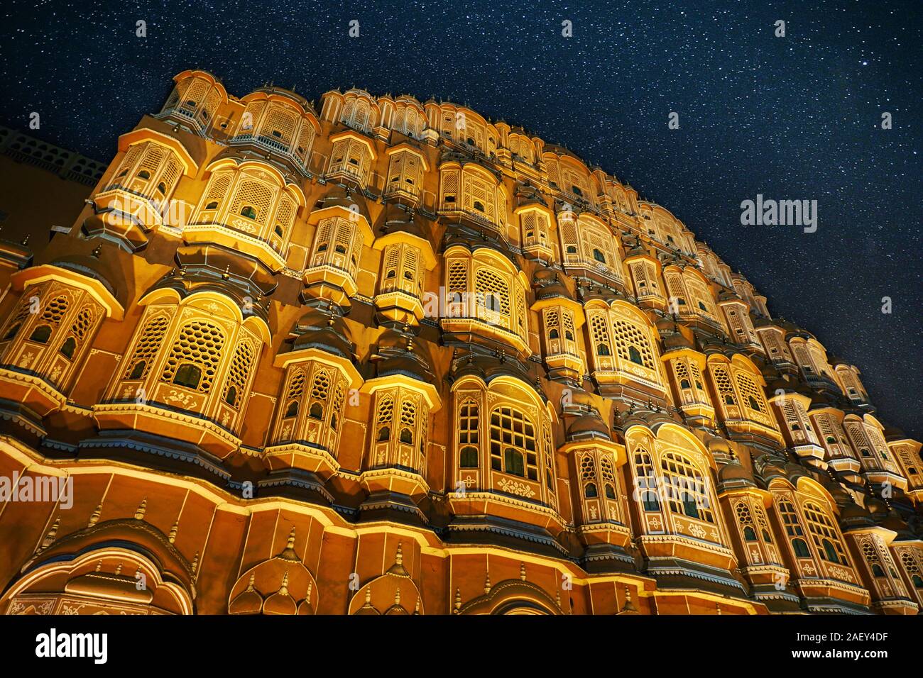 Hawa Mahal or Palace of Winds - medieval palace with 953 windows in ...