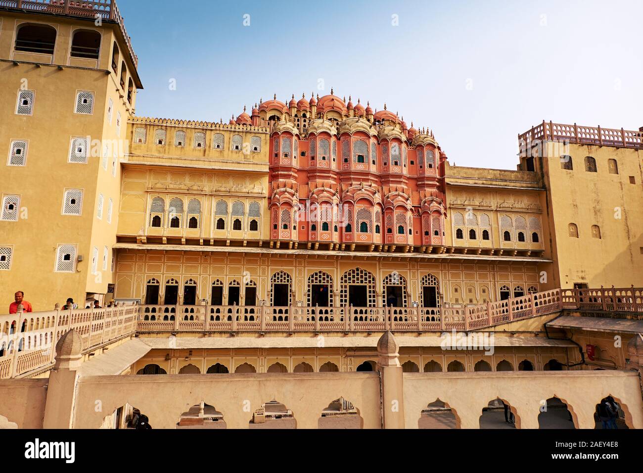 Hawa Mahal or Palace of Winds - medieval palace with 953 windows in ...