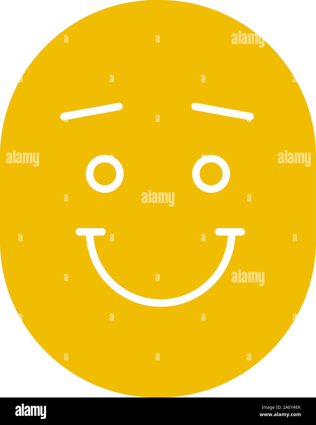 glyph icon. Silhouette symbol. Negative space. Vector isolated ...