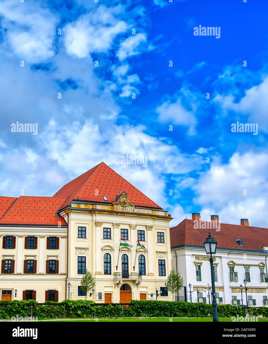 Budapest, Hungary - May 23, 2019 - The Hungarian Presidential Palace ...