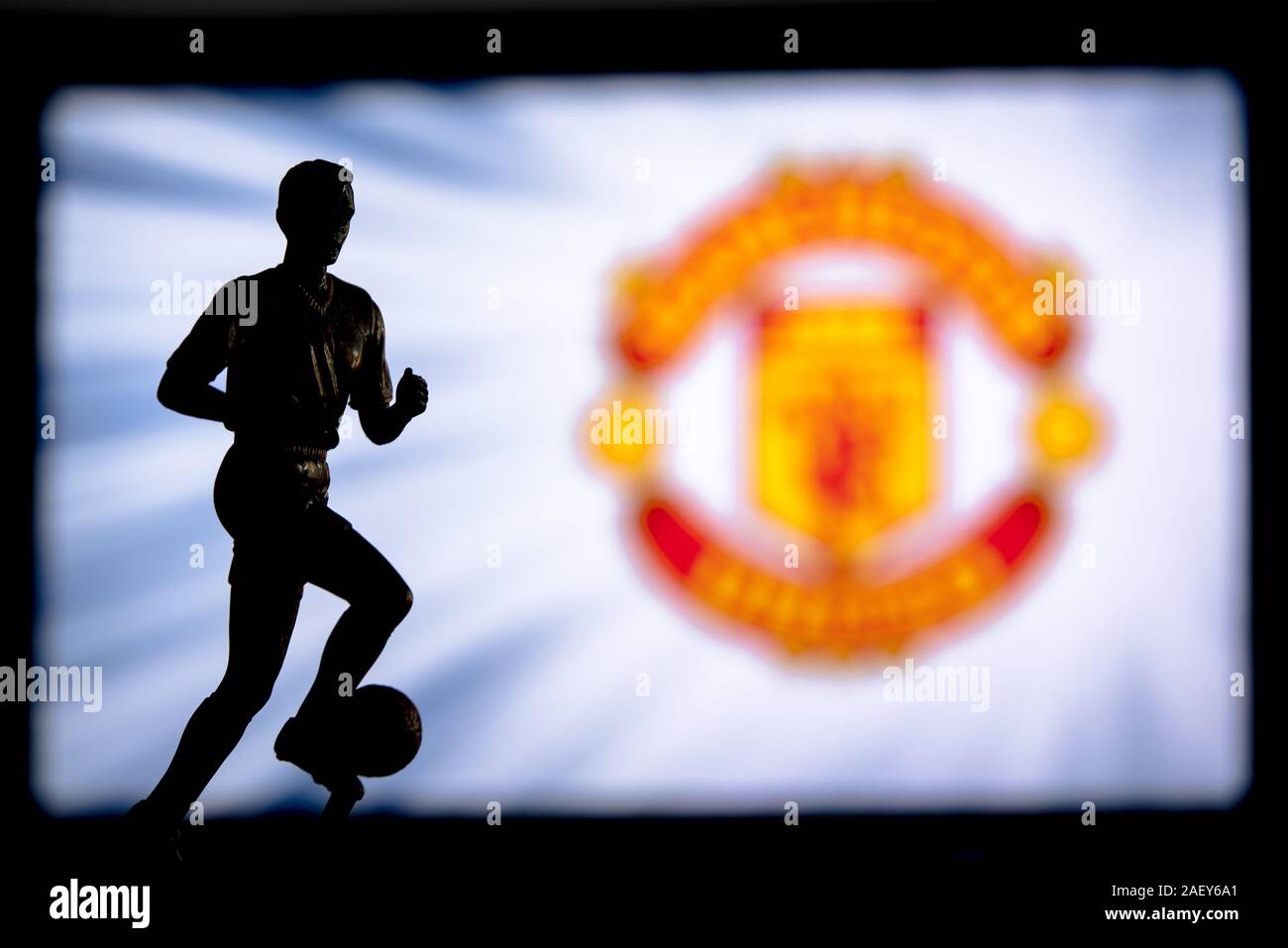 Manchester United Logo High Resolution Stock Photography and Images - Alamy