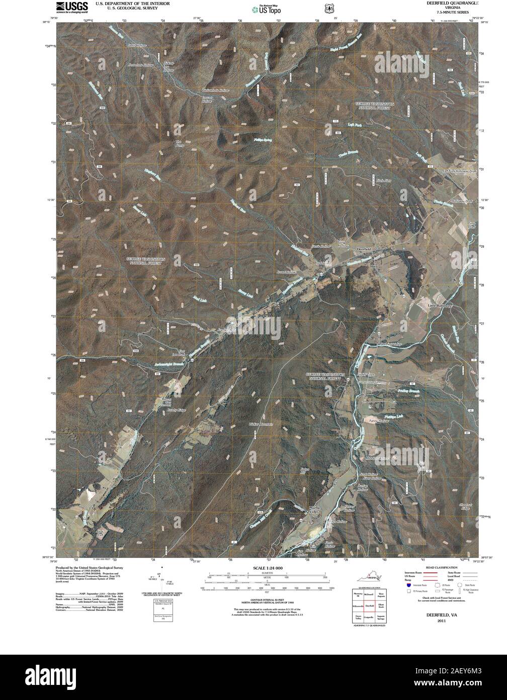 Map of deerfield Cut Out Stock Images & Pictures - Alamy