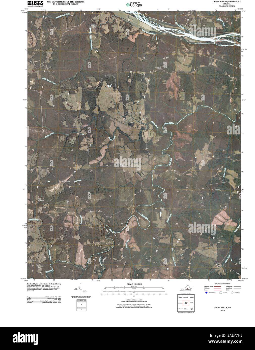 Diana map hi-res stock photography and images - Alamy