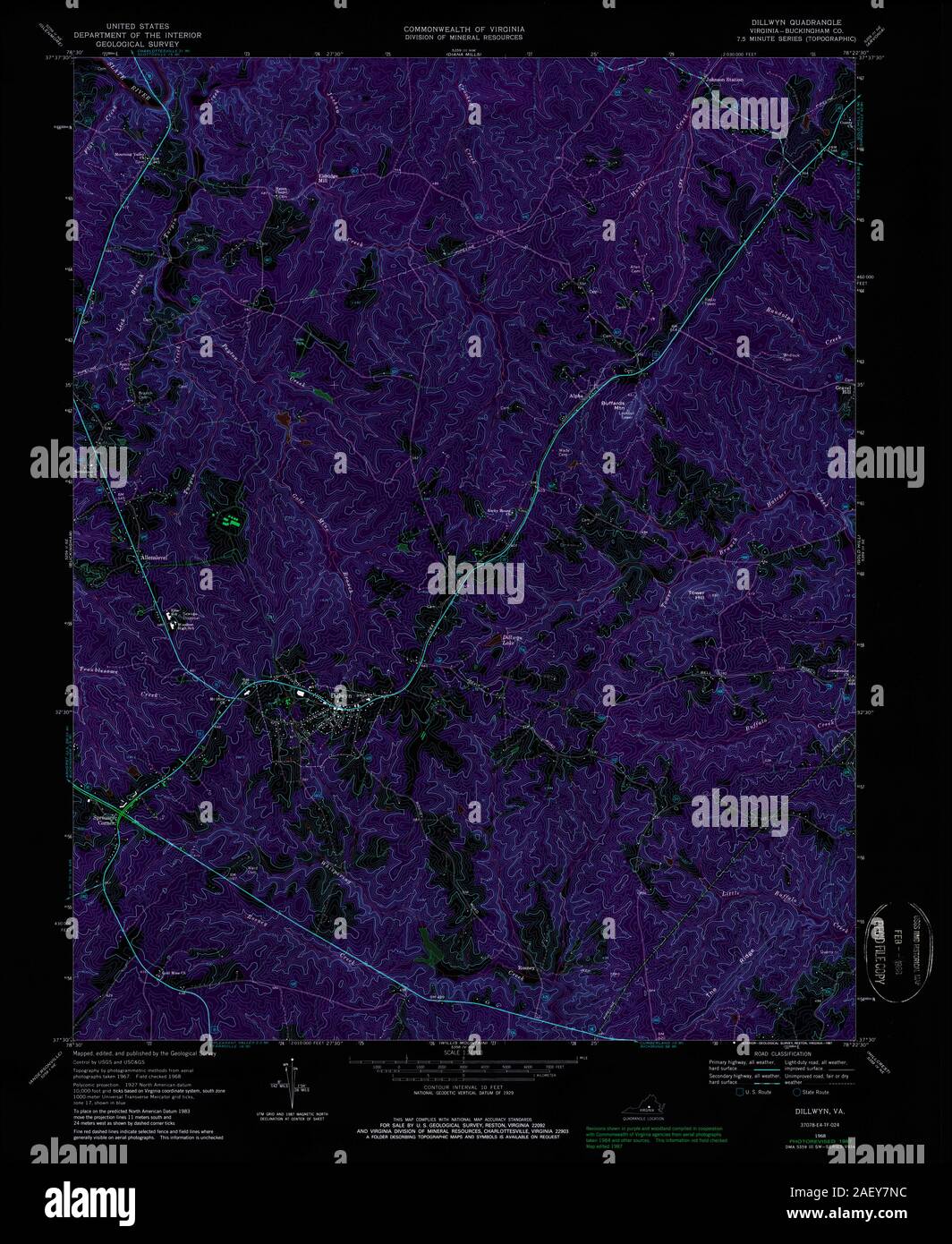 Dillwyn map hi-res stock photography and images - Alamy