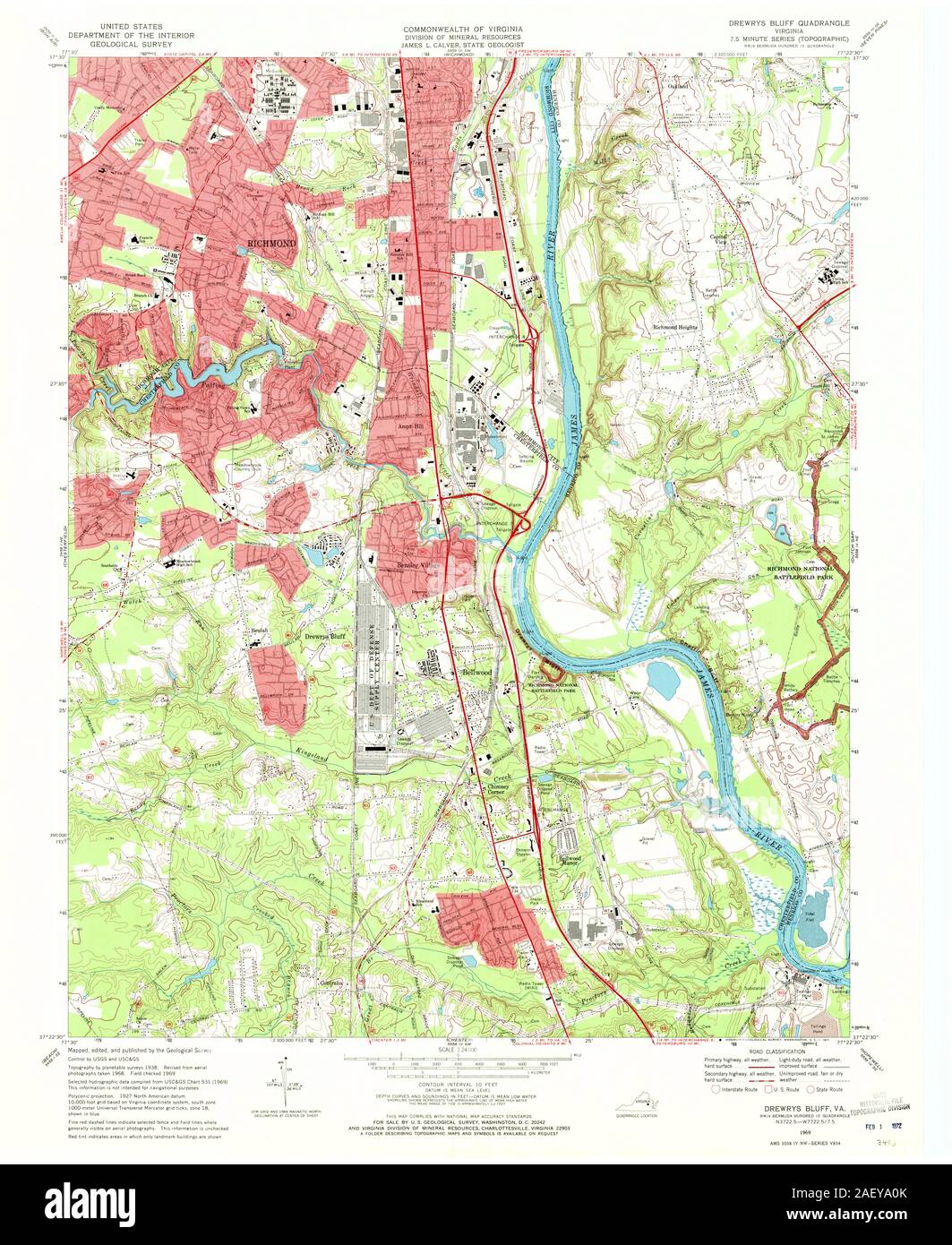 Drewry's bluff hi-res stock photography and images - Alamy