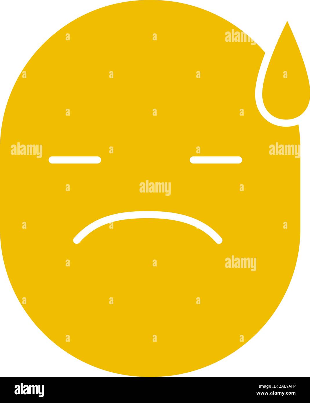 glyph icon. Silhouette symbol. Negative space. Vector isolated ...