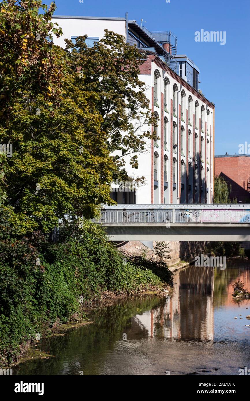 Modern loft residential complex in the former jersey factory William ...