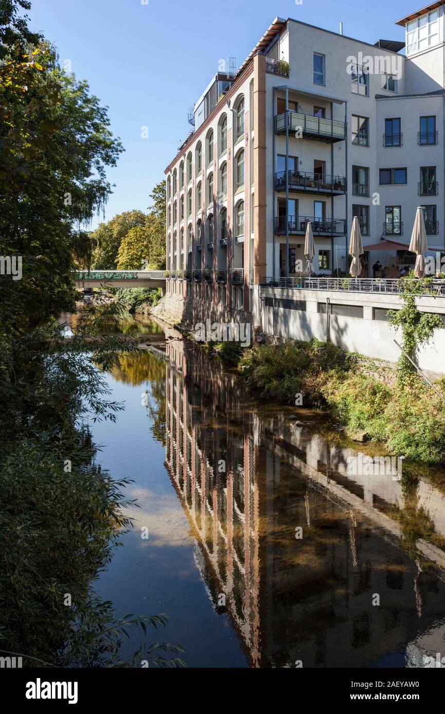 Modern loft residential complex in the former jersey factory William ...